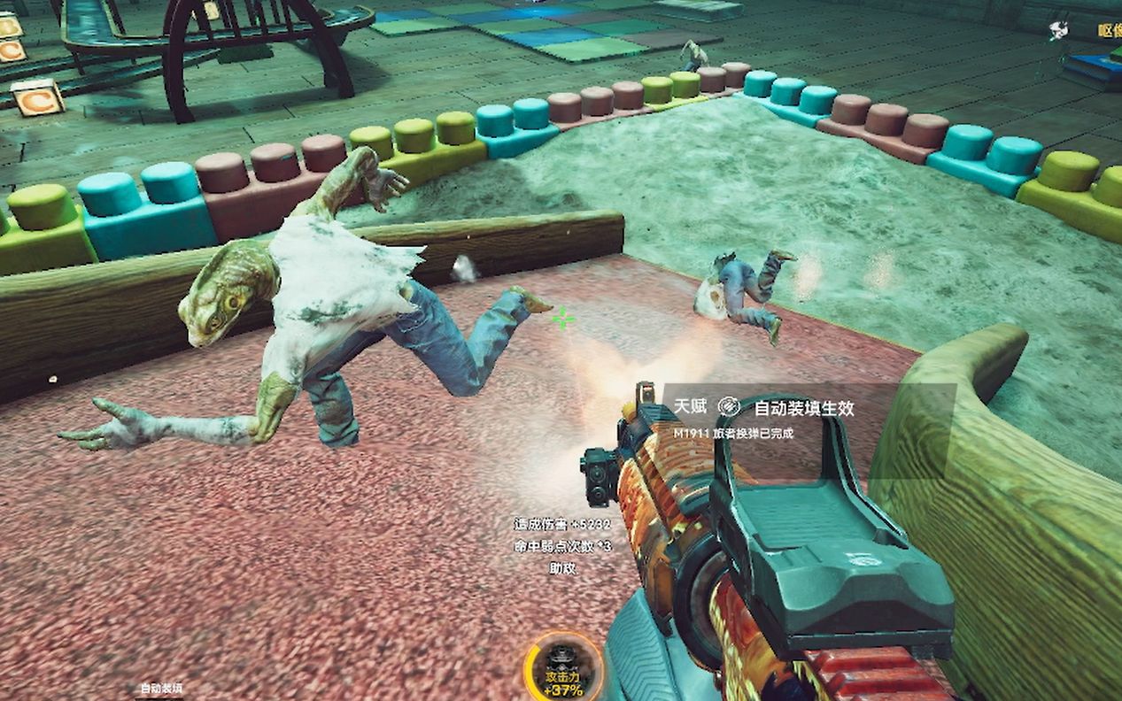 生死狙击2 可以跑打的连狙M16 腰射弹道极其优秀 变异1.0实战激情解说