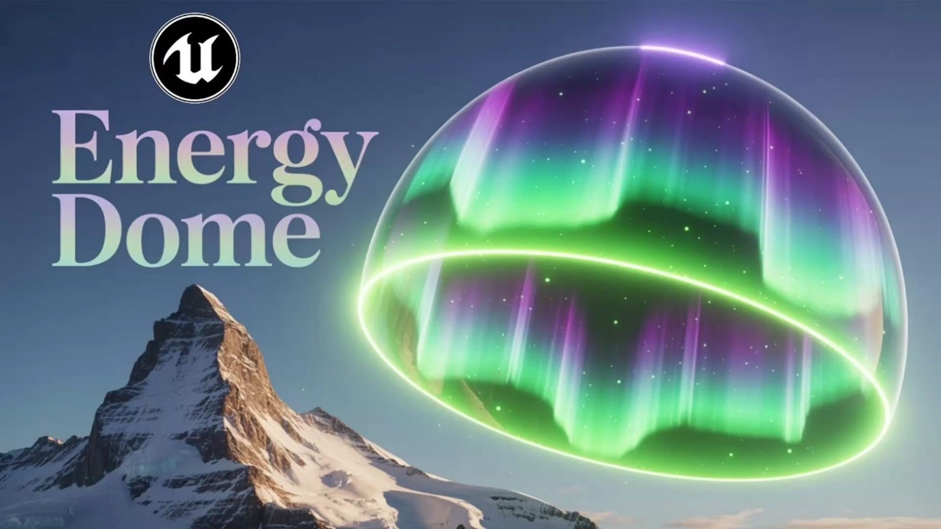 【UE5】极光能量护罩!初学者的VFX游戏特效教学