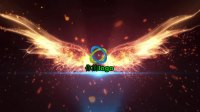 【p20】会声会影震撼片头模板启动大屏幕活动logo文字翅膀大气