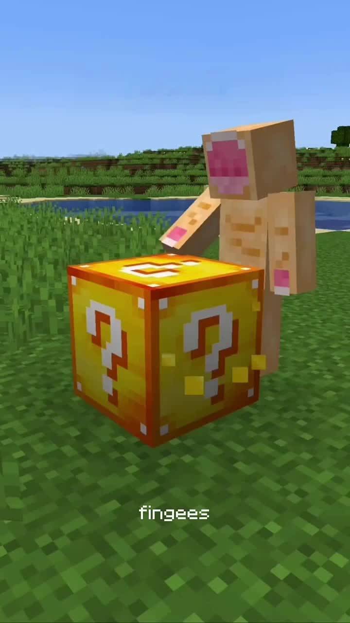 我将幸运方块添加到我的世界