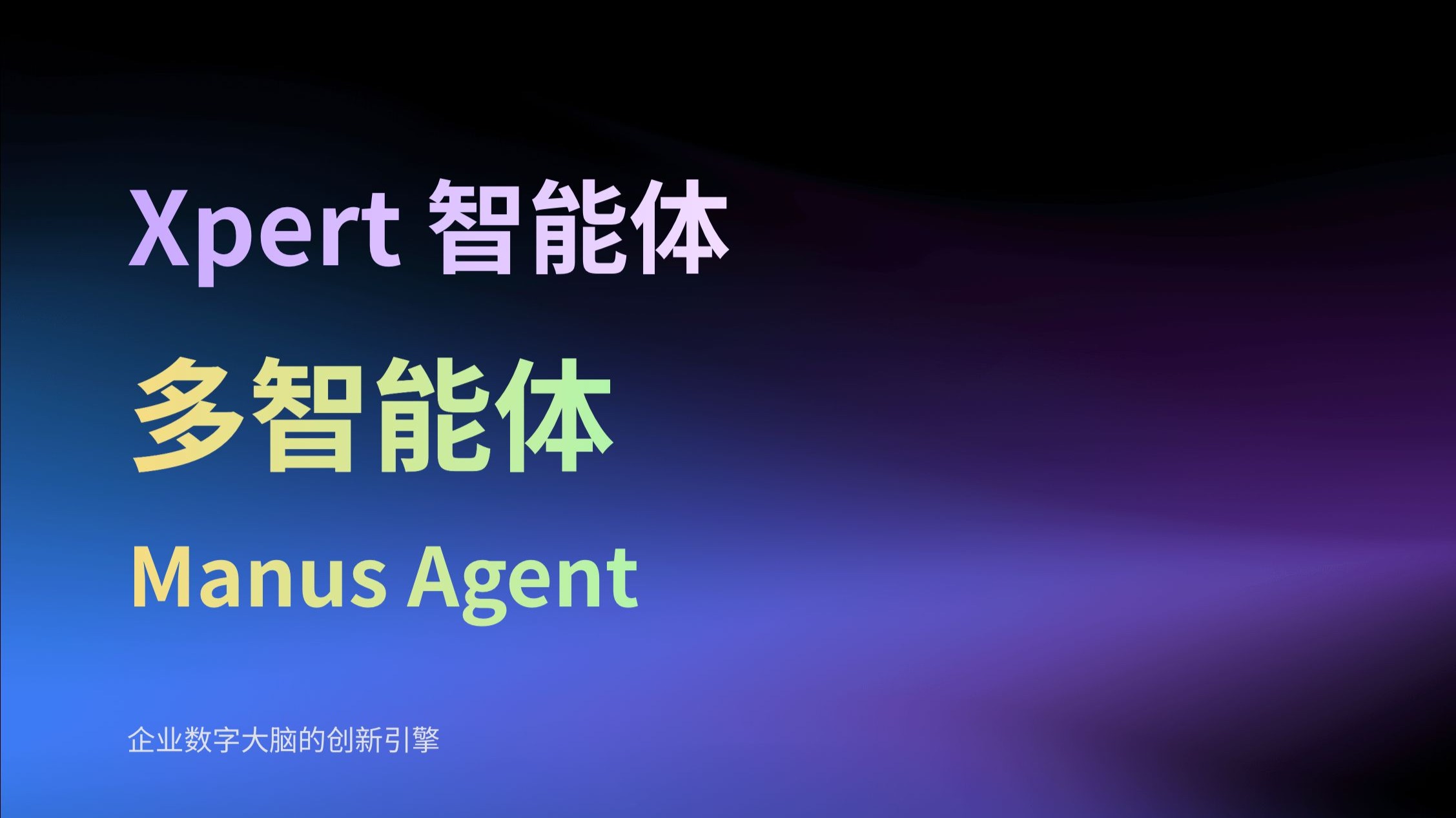 自定义多智能体 Manus 数字专家