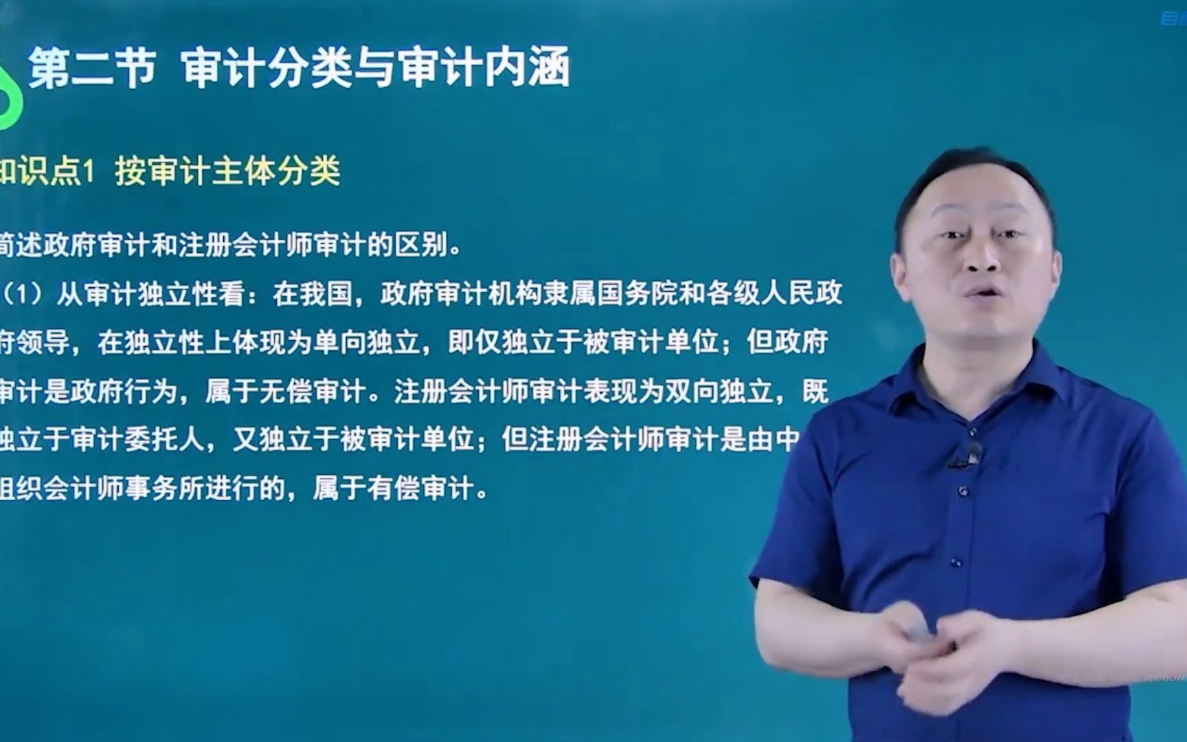 四川自考——审计学原理2