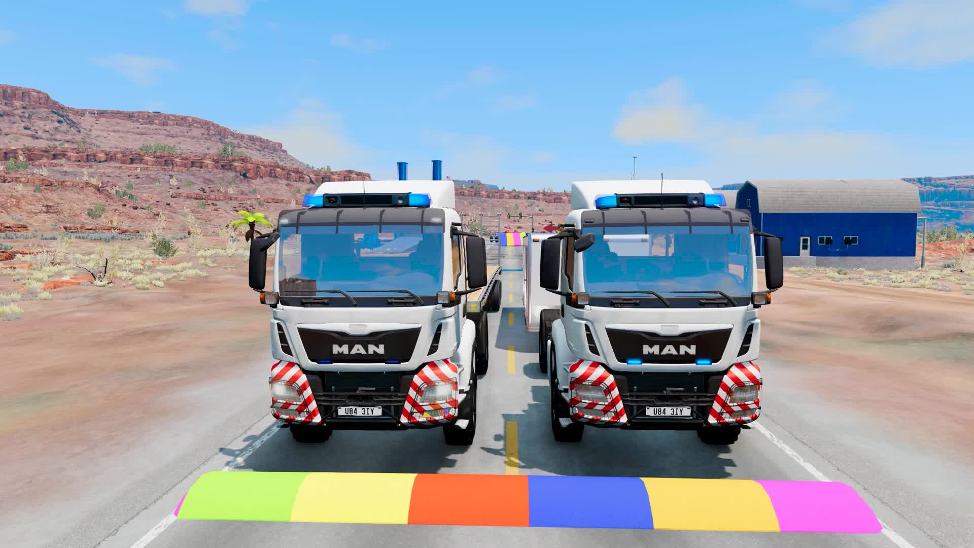 #汽车动画#车祸模拟器