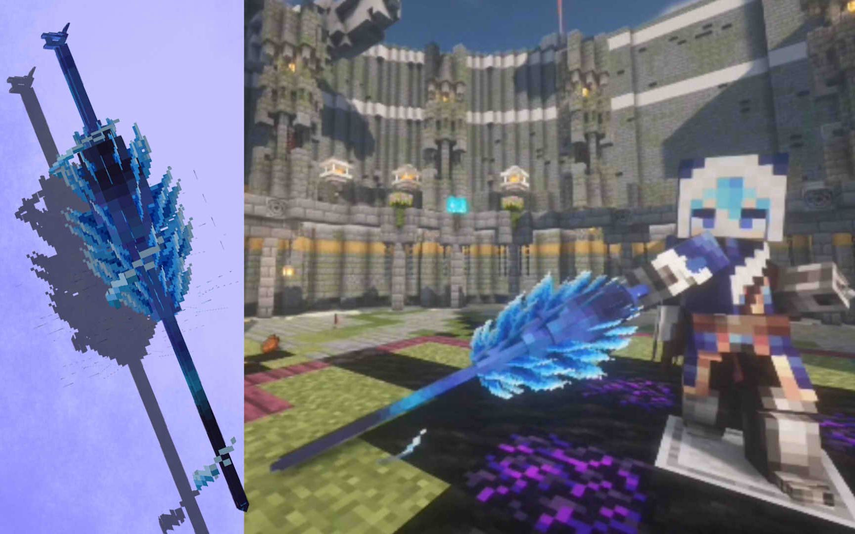 【3D Showcase】 沾染漆黑的魔法 ⊹ 黑魔术之剑