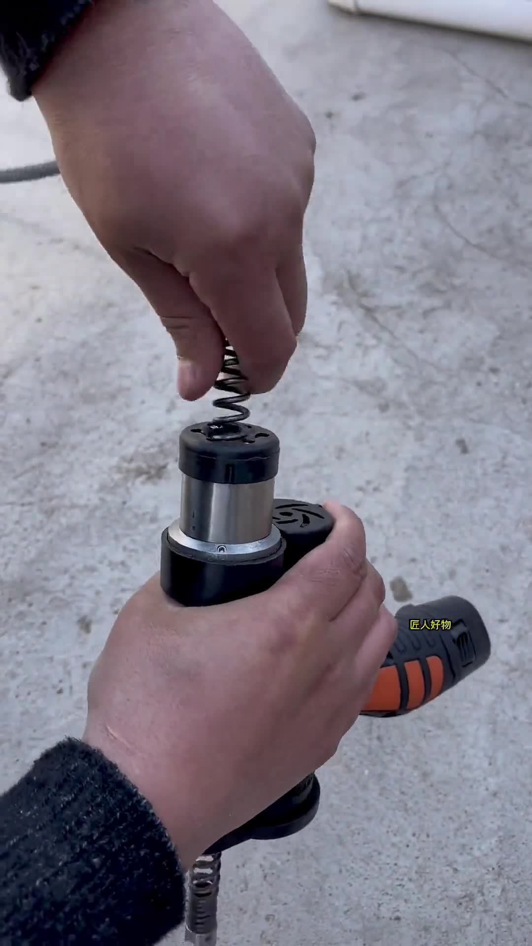 下水道电动疏通器#疏通器 #下水道堵塞 #高性能实用工具