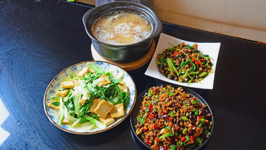 3个人的午餐,3菜1汤,做法简单,营养均衡,上桌全家都说真好吃