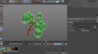 植物树叶枝干分支建模C4D插件