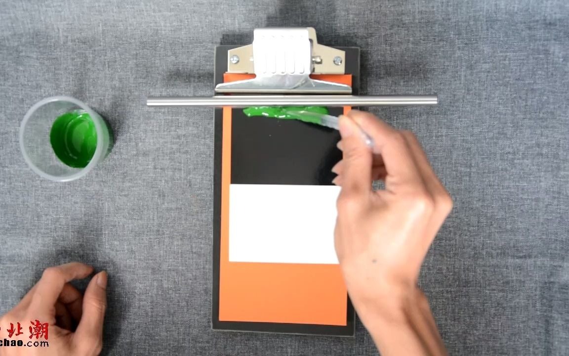 线棒涂布器在压印床上涂布【南北潮商城】