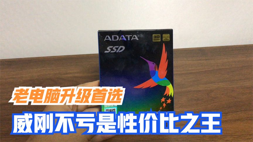 139元入手威刚固态硬盘,测试读写速度完美,电脑升级性价比之王