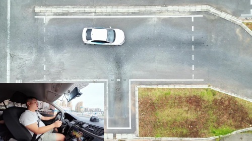 科目二54号考生模拟考试全过程,大家看看考试能过吗?