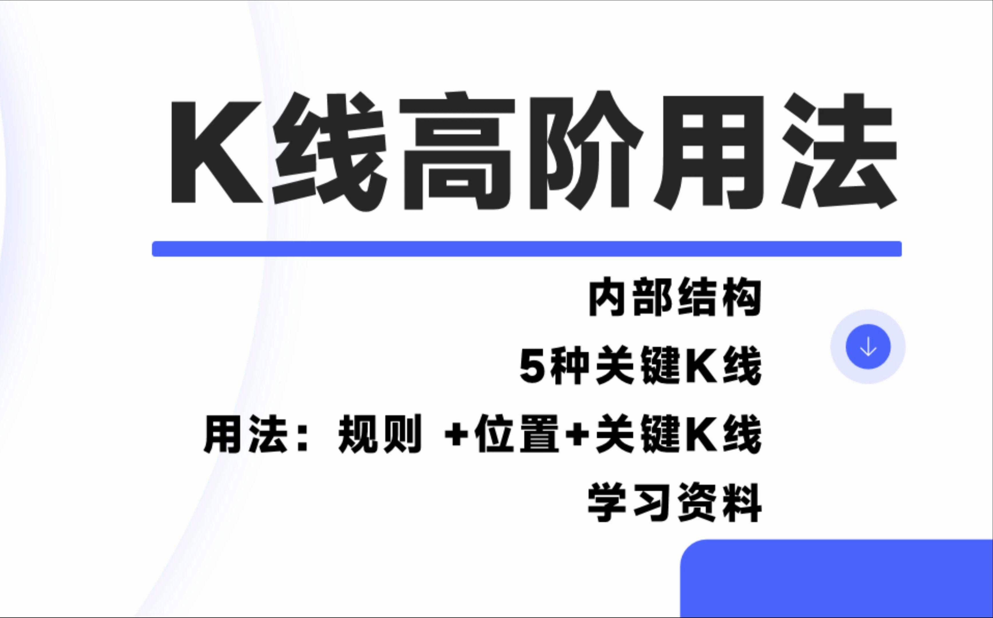 【K线高阶用法】5种关键的价格行为!