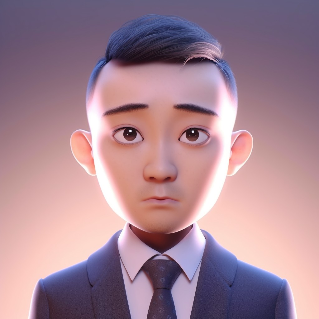 制作动画的小伙子 