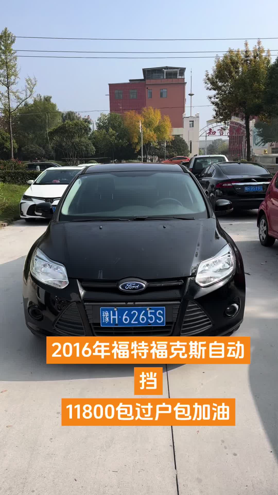 福特福克斯自动挡练手代步小车 #福特福克斯 @焦作奔达二手汽车