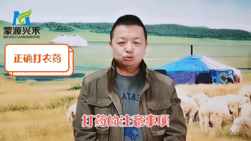 一定要正确打农药,以防药害