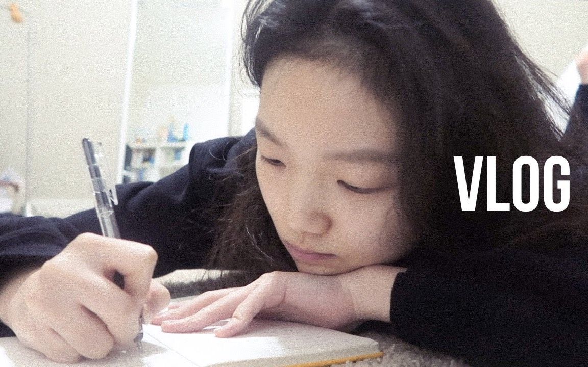 美国高年级学生在学期末的一天是怎么样的?我的24小时VLOG(考试...