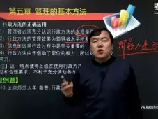 第07讲 第五章 管理的基本方法