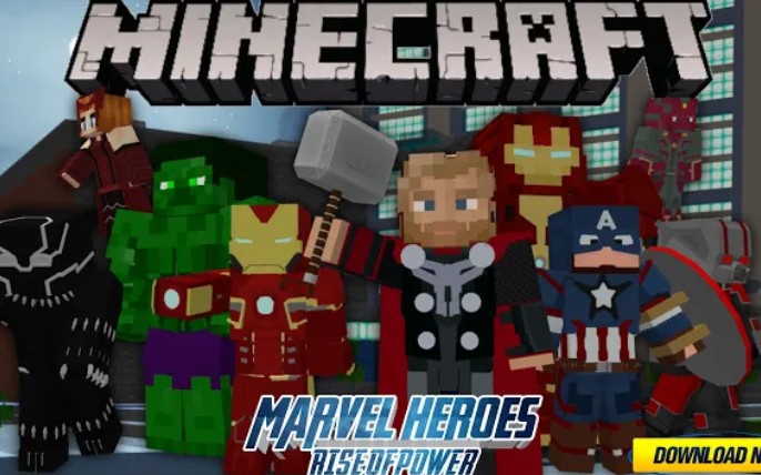 [附下载链接]我的世界基岩版漫威复仇者联盟模组
