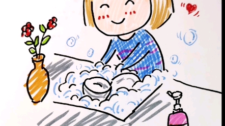 原创少儿简笔画插图集锦