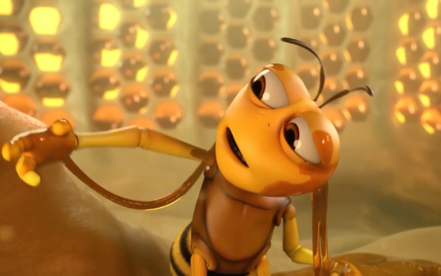 超火英文启蒙动画片磨耳朵,动物王国大冒险第27集《busy bee》动画片