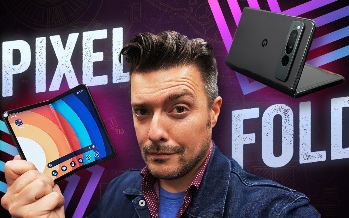 【手机测评】谷歌首款折叠屏手机 Pixel Fold 上手体验「MrMobile」|机...