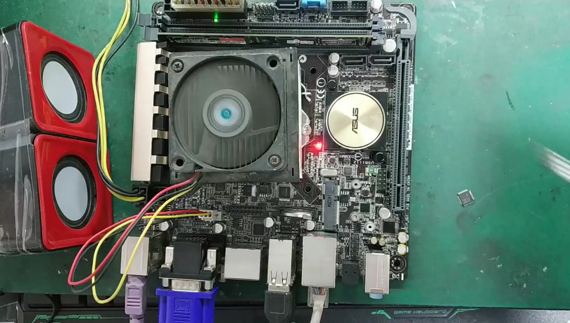 华硕Z97不出声音,这种故障修起来太简单