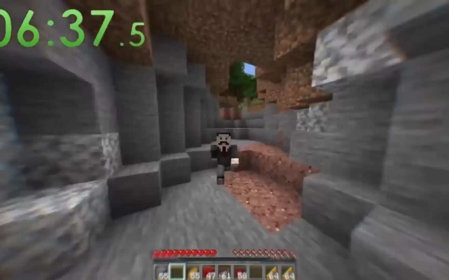 红石大佬利用红石机器速通MC_我的世界