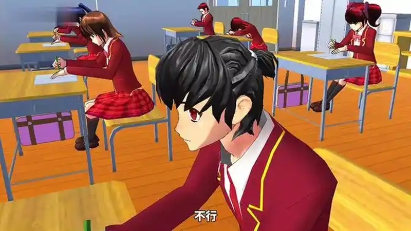 樱花校园模拟器:帮同学换发型,个个都好看
