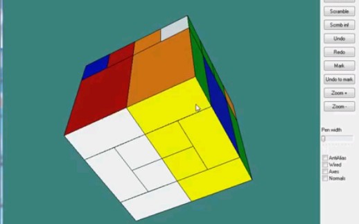 【Leo Lennon】pCubes魔方模拟软件解捆绑四阶(Bricks Cube) 居然给...