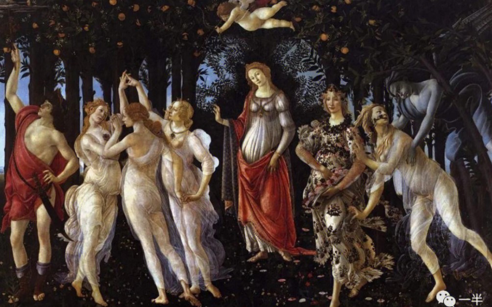 2023-8-26-27乌菲齐美术馆。拉斐尔。波提切利《春》《维纳斯的诞生...