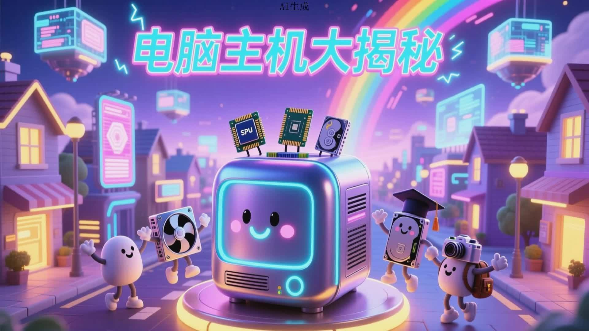 电脑主机大揭秘:用途详解与全面认知