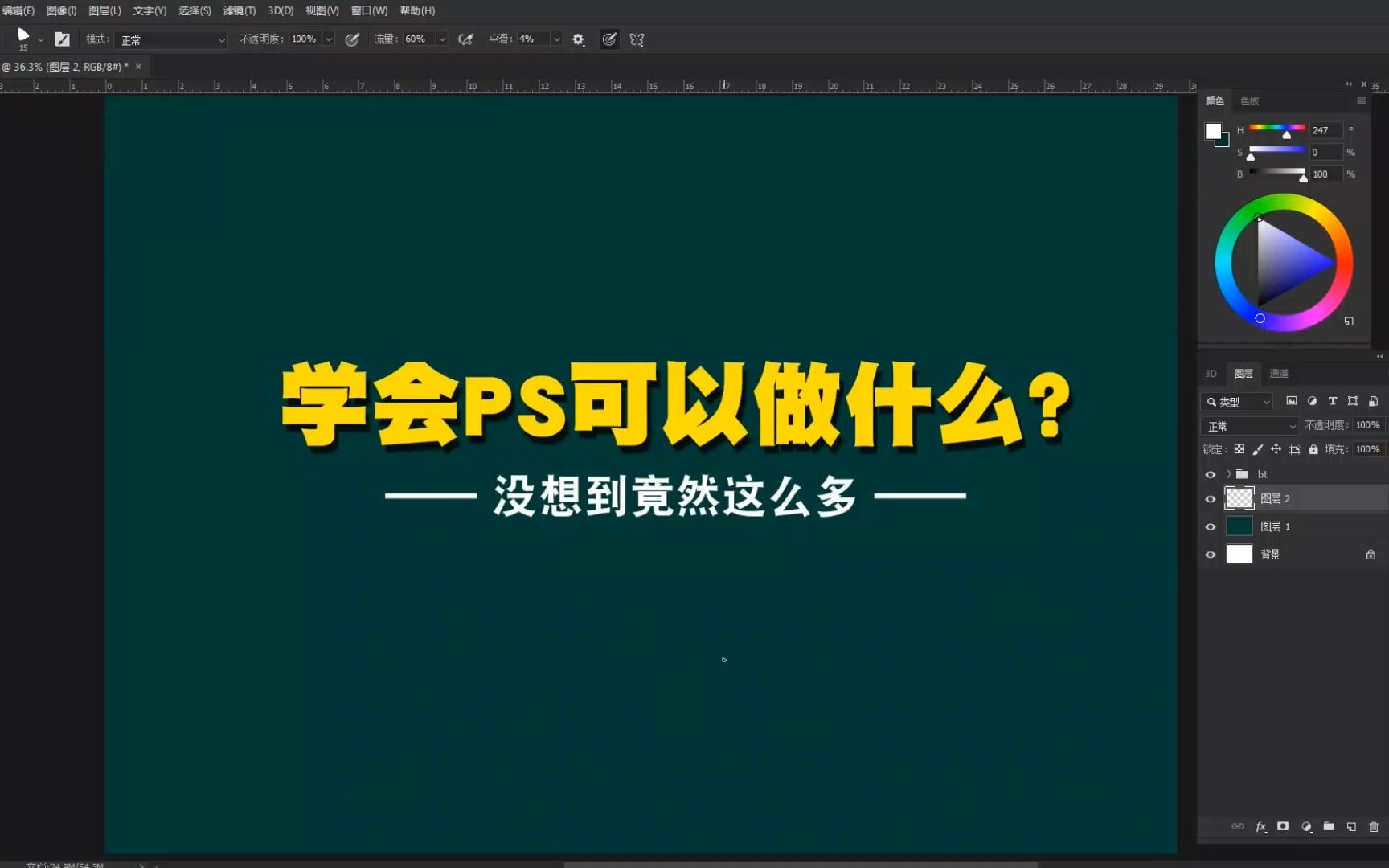 学会PS软件,可以做什么工作?没想到竟然这么多!