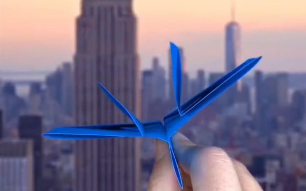 简单飞机折纸教程