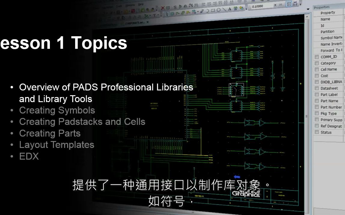 电路设计软件PADS专业版操作入门指南教程第1课:创建新元件于中心...