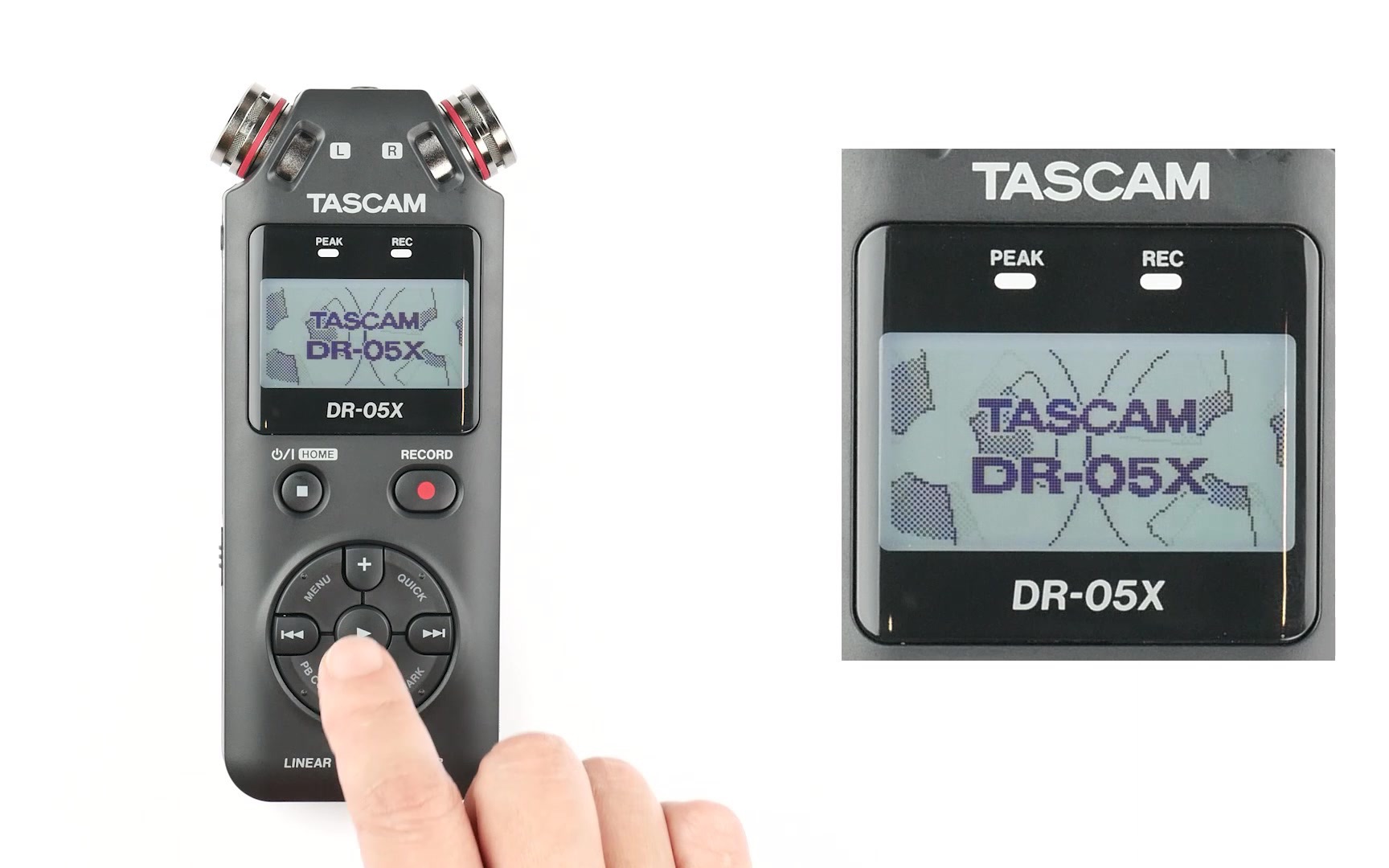 教程-TASCAM DR-05X 设置中文菜单