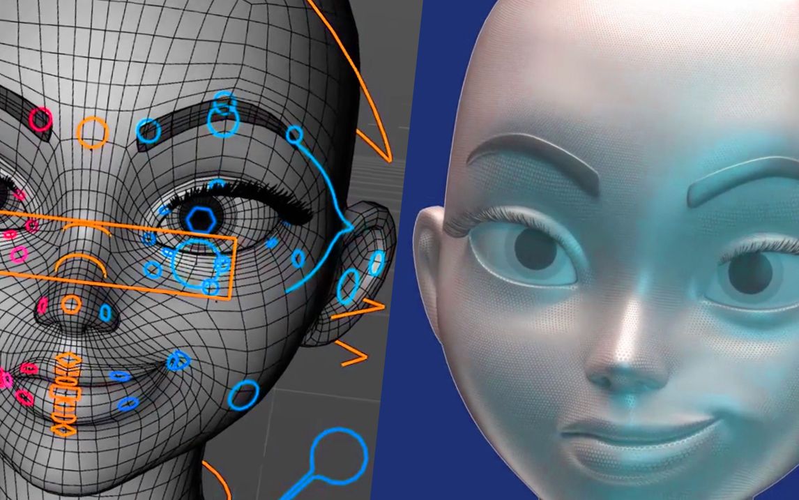 C4D影视级动画角色高级绑定系统课程【面部+全身】