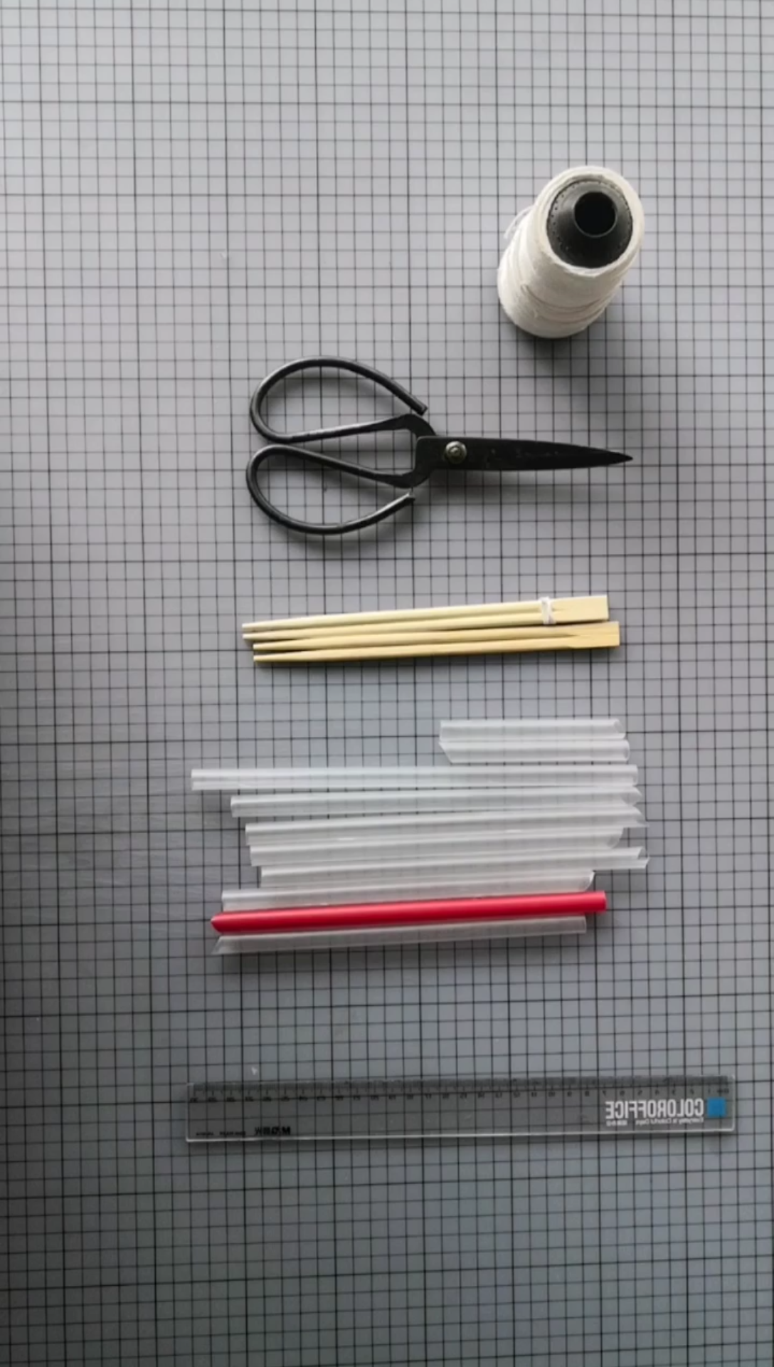 【乐器DIY】教你用奶茶吸管制作筚篥哨片2、准备材料与制坯