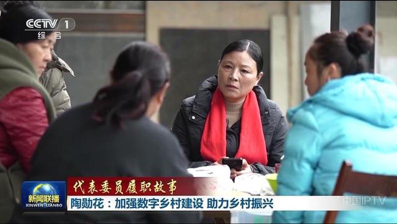 央视联播丨陶勋花:加强数字乡村建设 助力乡村振兴