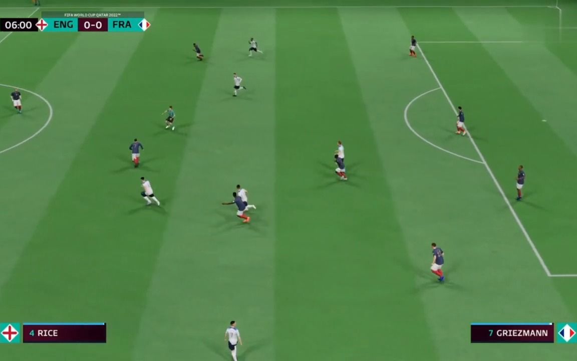 英格兰 vs 法国 1-2 集锦-2022 卡塔尔世界杯1_4决赛