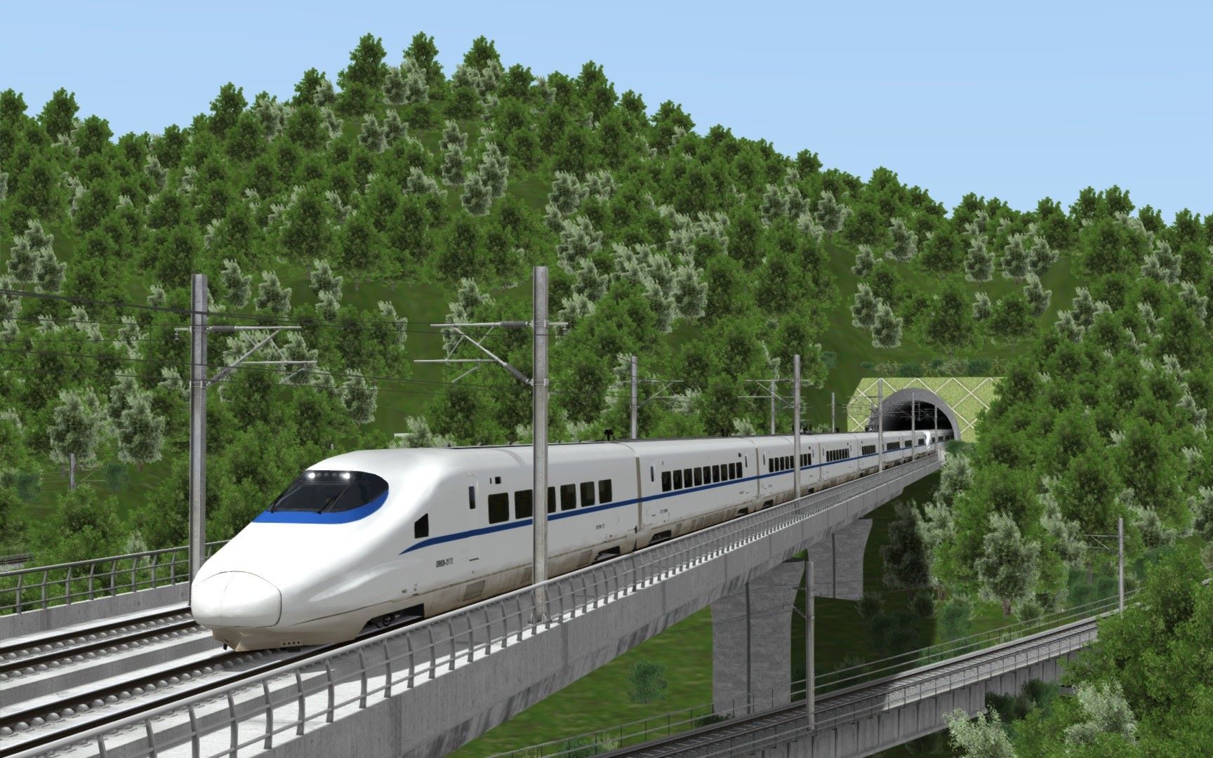 《模拟火车2020》贵广高铁:动车检修库