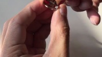 欧力派手表皮表带蝴蝶扣使用方法