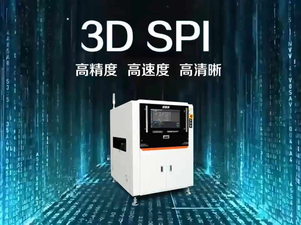 振华兴3D-SPI 高速度智能极简编程,检测锡膏与红胶的效率先锋!