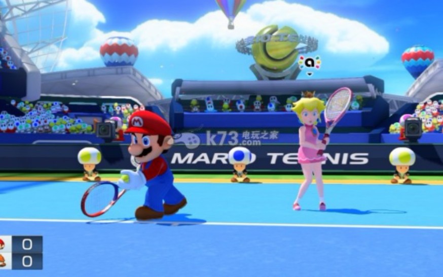 安卓wii模拟器《马里奥网球》60帧完美运行