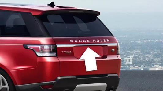 路虎揽胜运动版 手势控制电动尾门详解