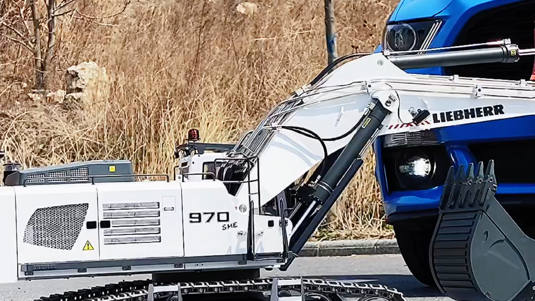 用模型拽汽车,靠谱不