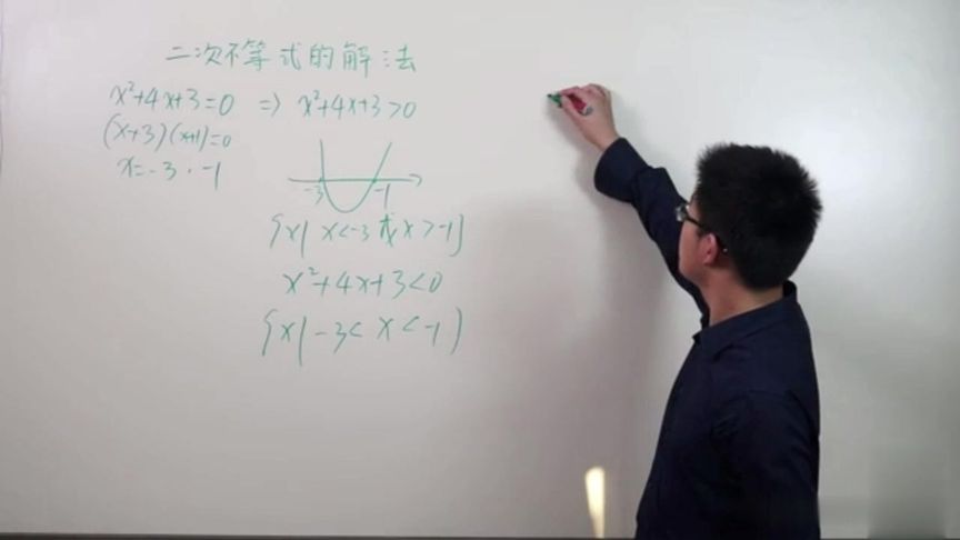 高中数学中二次不等式的巧妙解发,看后还做错谁都救不了你