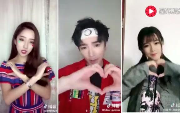 【抖音】最火神曲Heartbeat - 心跳手势舞超级大合集