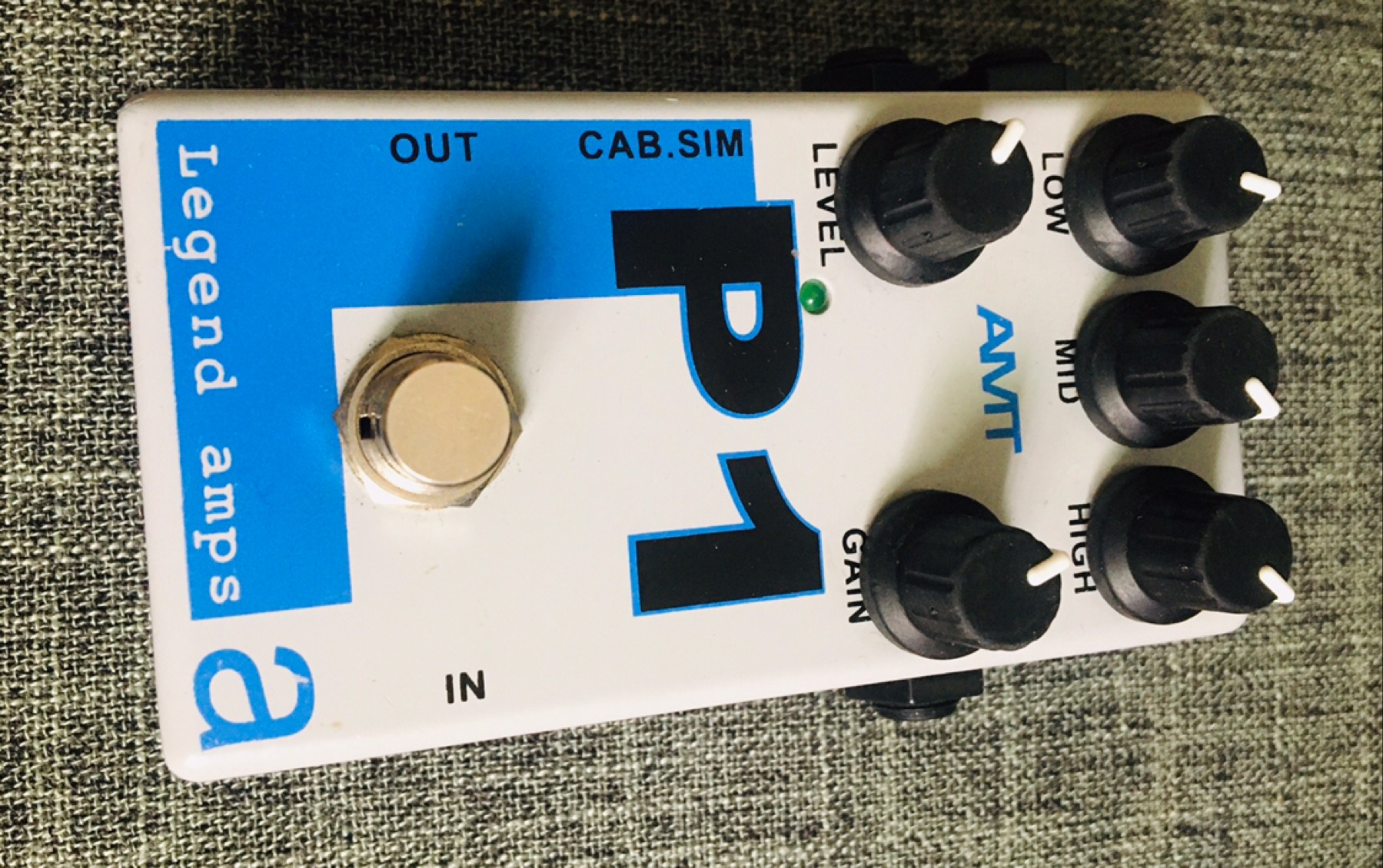 【AMT P1前级效果器】|模拟PEAVEY 5150箱头!