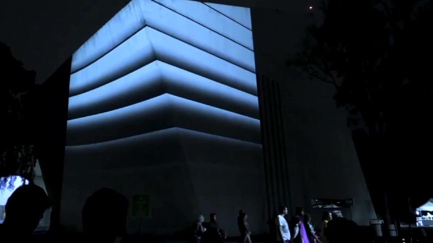 3D Mapping外墙裸眼投影秀展示方案#创意设计 #工程案例