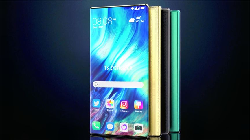 华为Mate40Pro概念图:后置6颗摄像头,听我的现在攒钱还不晚