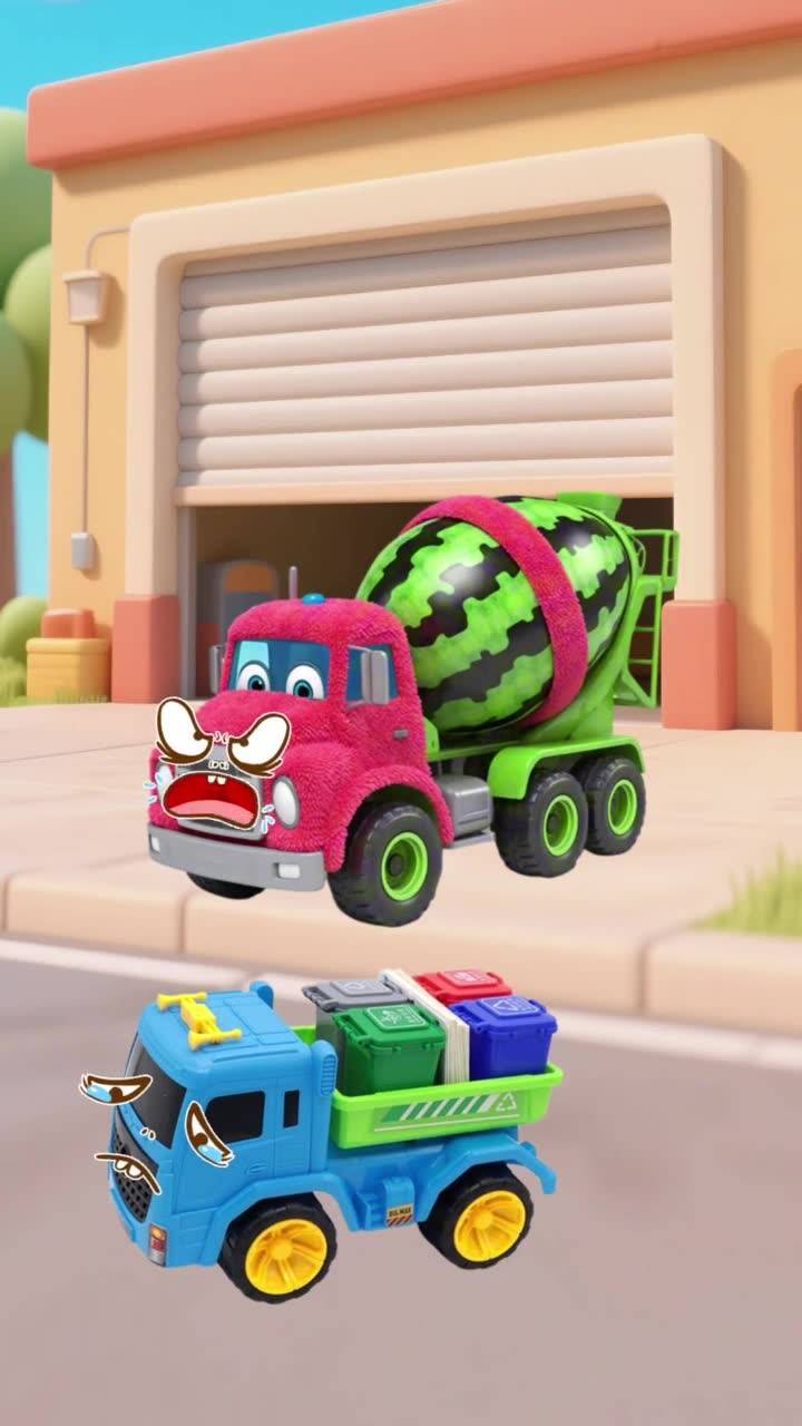 动漫:小垃圾车相信这个世界还是有好心人的